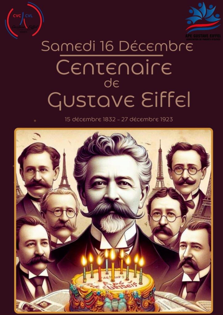 Centenaire de Gustave Eiffel – Groupe Scolaire Gustave Eiffel